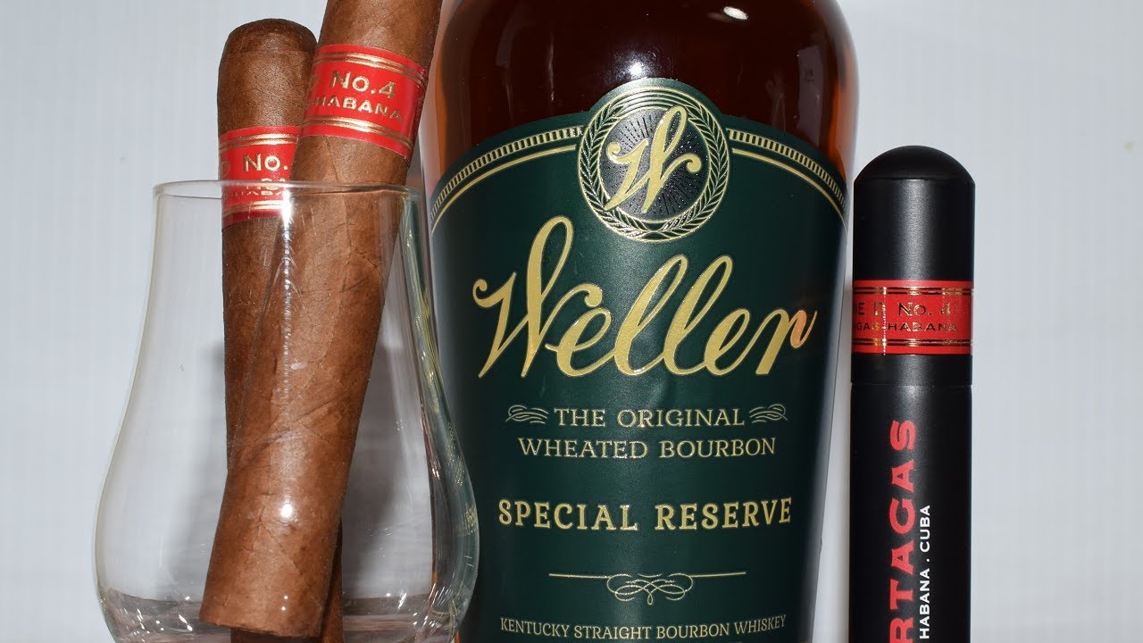 W.L.Weller and (Cuban) Partagas: Cigar Pairing 49 - YouTube