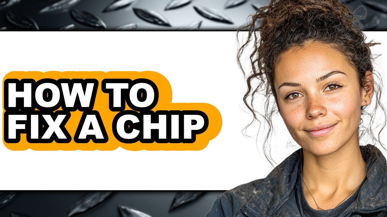 How to Fix a Chip (updated) - YouTube