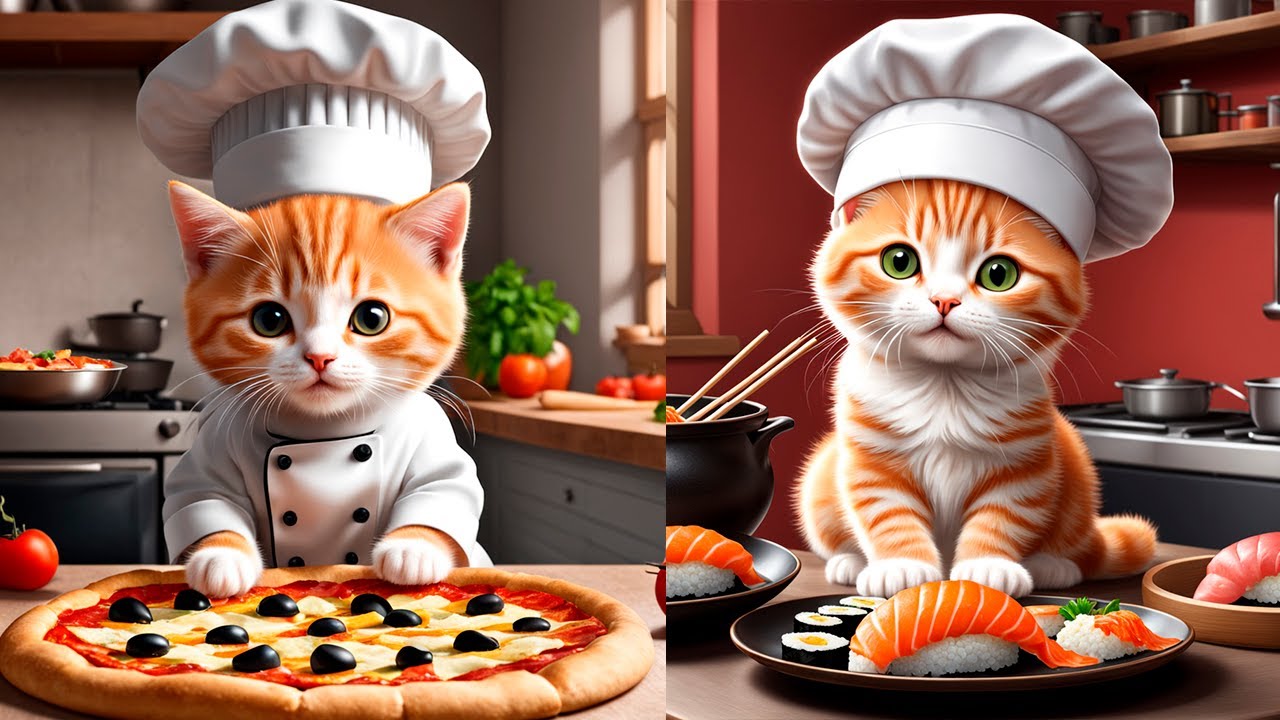 Cook Cat Story #cat #story #ai - YouTube