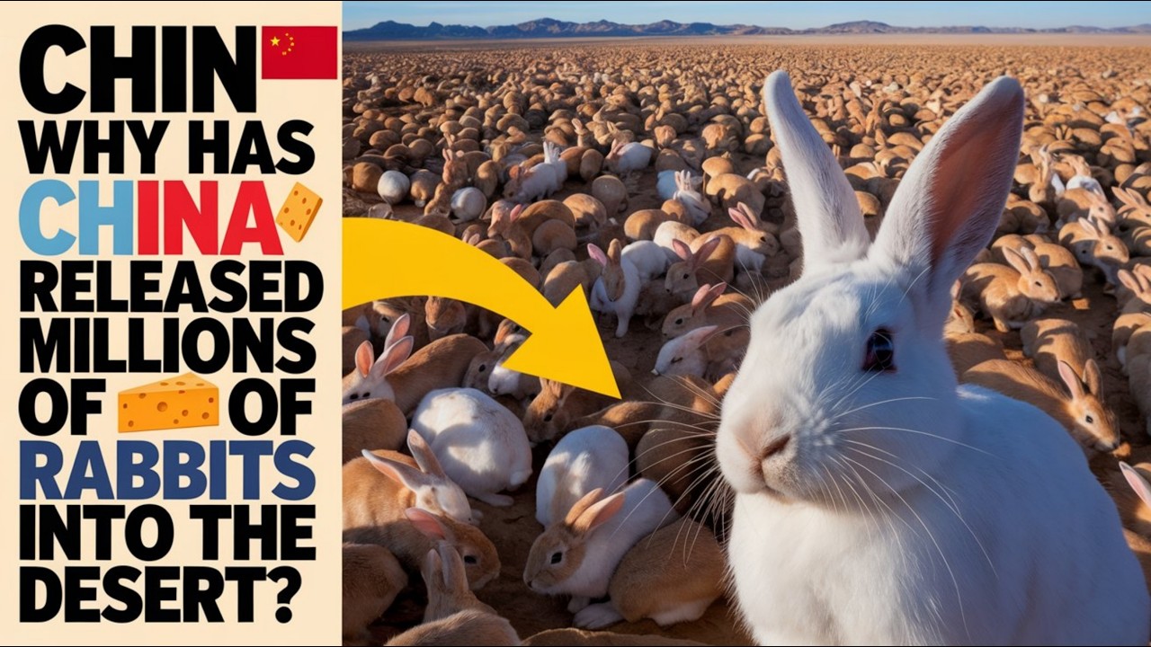 Why Did China 🇨🇳Leave 1.2 Million Rabbits🐇 In Its Desert | 😲 🤔 - YouTube