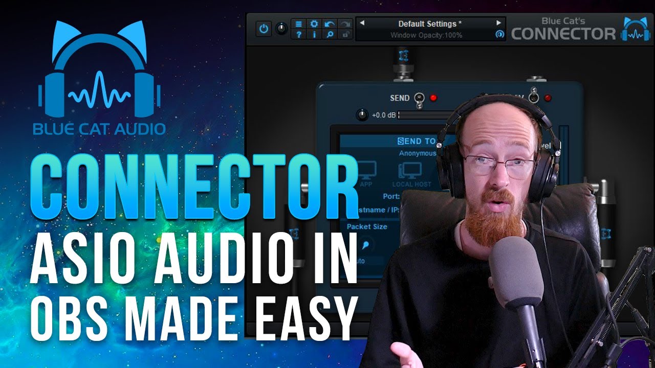 MMTV: Blue Cat Audio - ASIO in OBS Easily with Connector | Eric Burgess ...