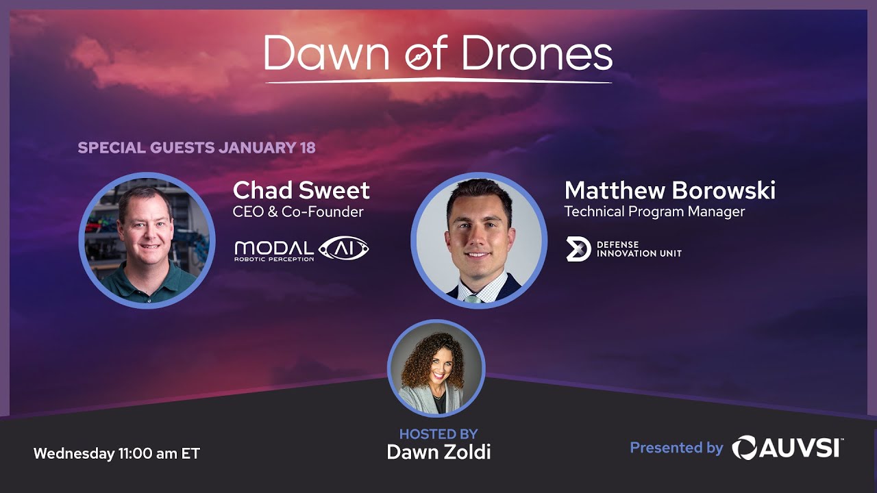 Matthew Borowski, Technical Program Director, DIU | Dawn of Drones ...