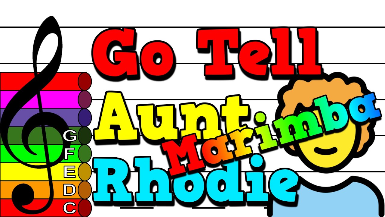 Go Tell Aunt Rhodie - [Treble Clef] [Boomwhackers] [Orff] - YouTube