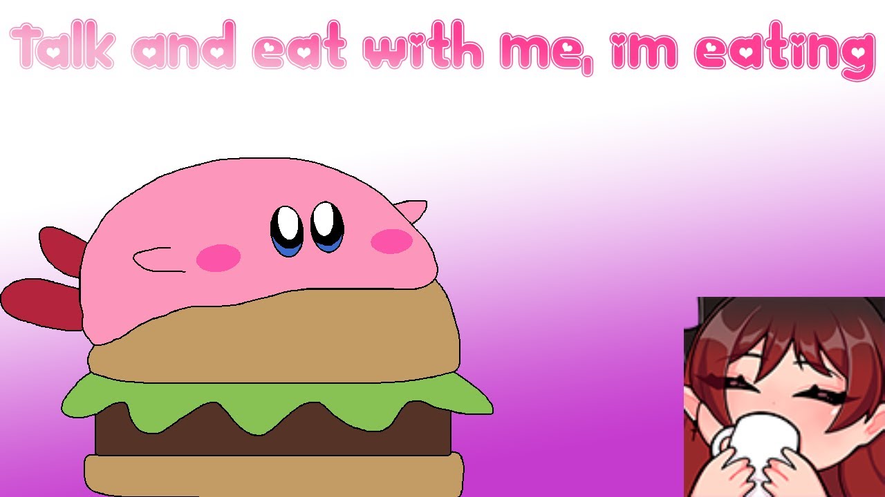 Eat and talk with me, play games later or write script - YouTube