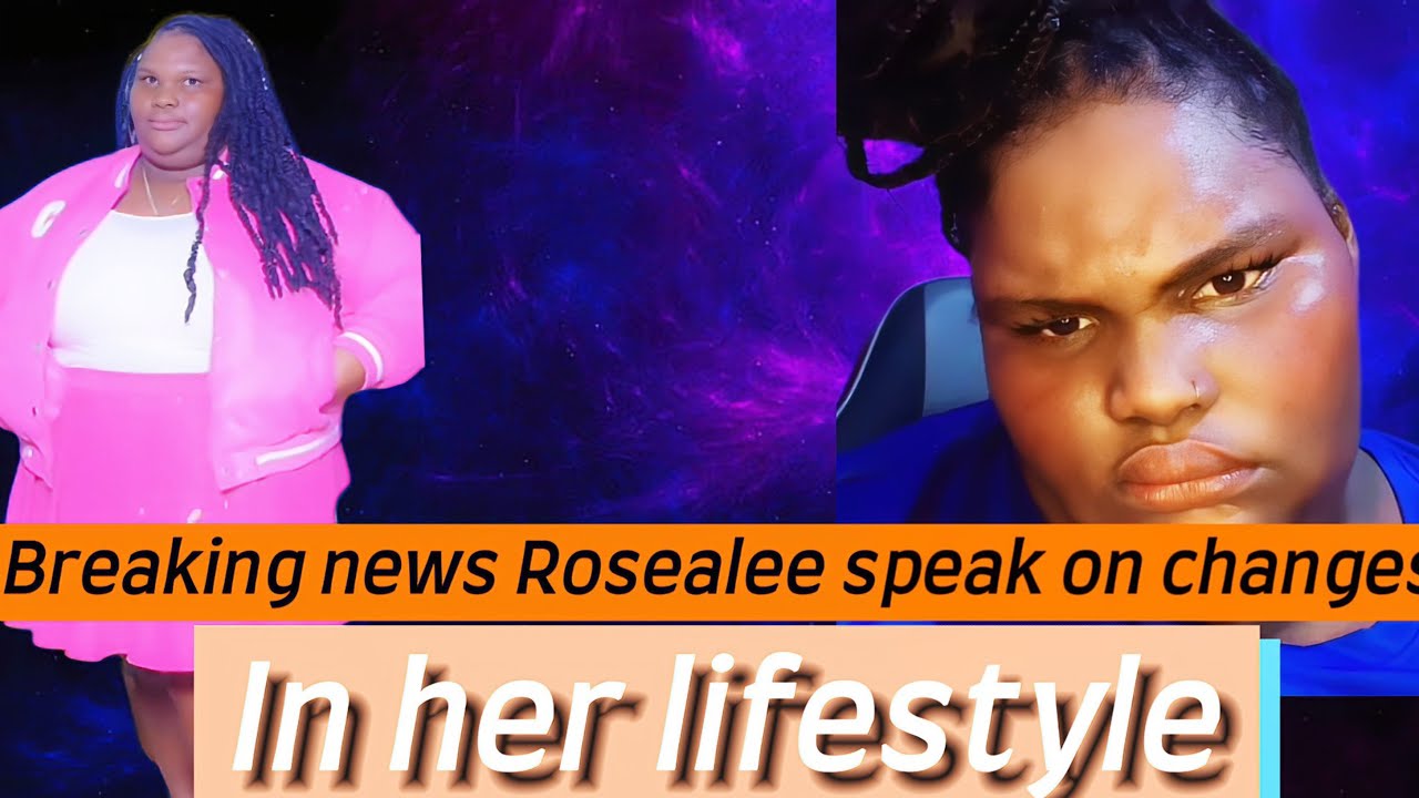 Rosealee talk about her weight loss journey… - YouTube