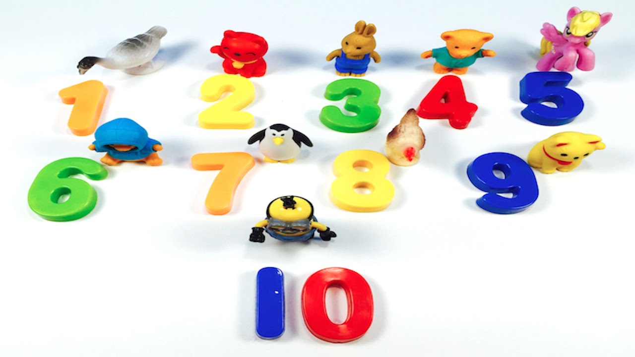 Play and Learn Numbers 1-10 with Kids Toy! Kids Numbers Activity - YouTube