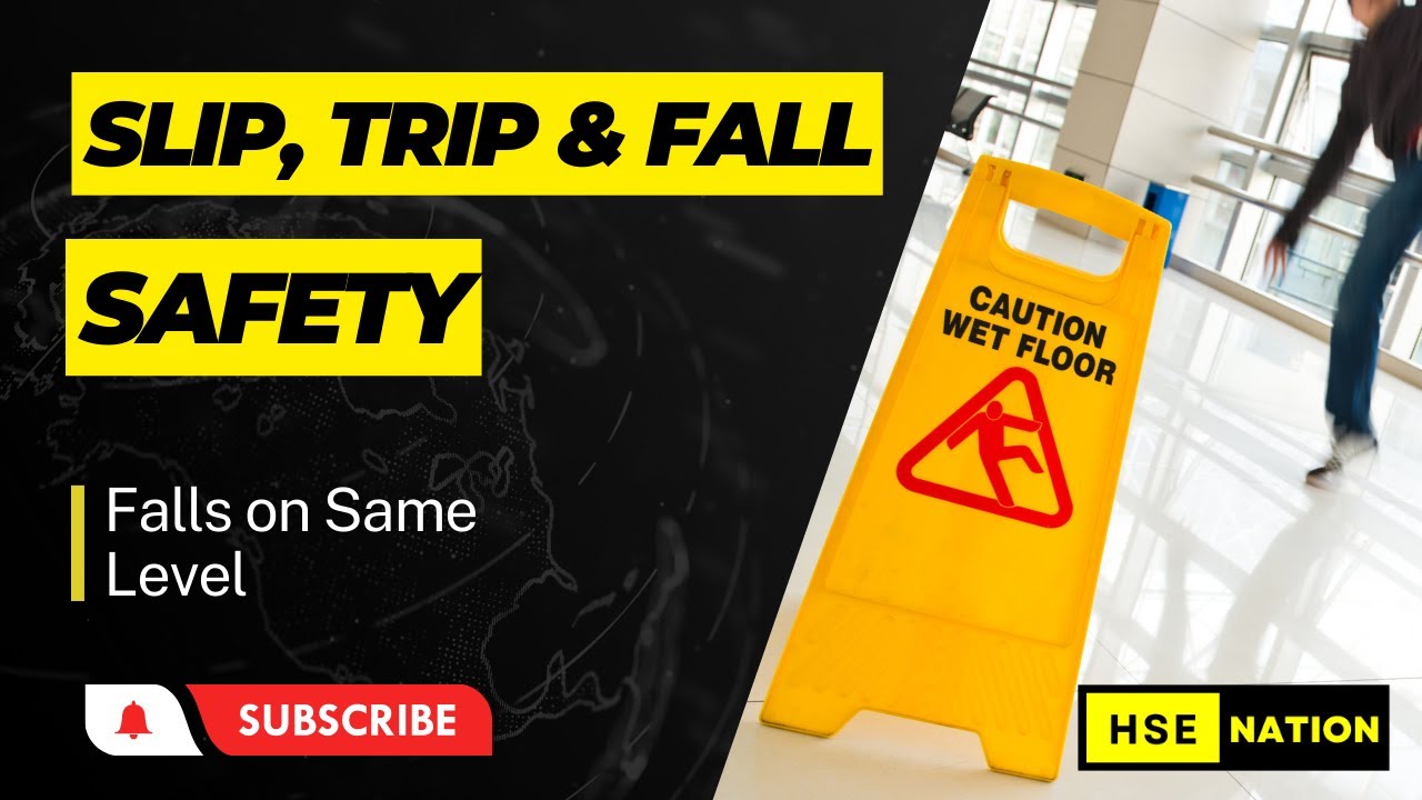 Falls on the Same Level: Safety Tips to Prevent Slip, Trip, and Fall ...