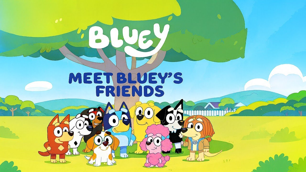 Meet Bluey’s Friends | Animated Book | Read Aloud - YouTube