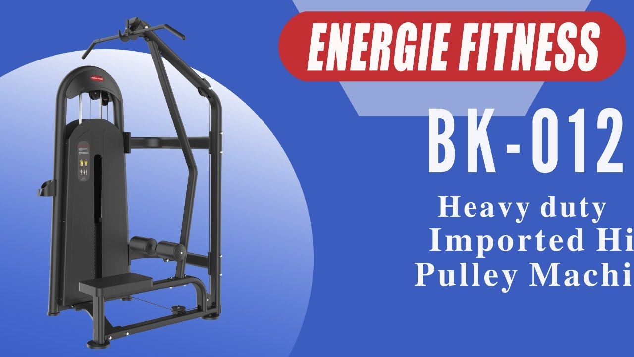Heavy duty High pully workout Machine| Energie Fitness - YouTube