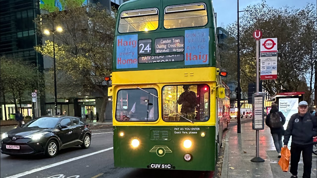 *CUV 51C*Preserved London Country Daimler Fleetline Park Royal. - YouTube