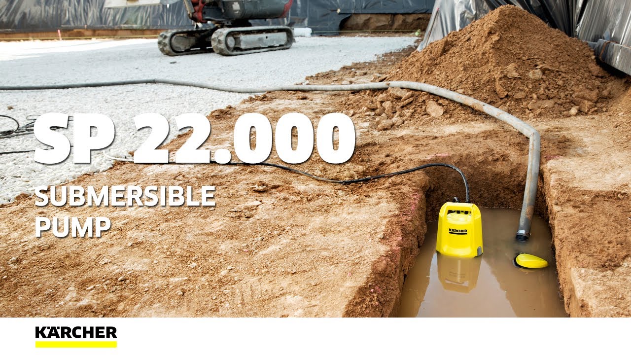 Kärcher SP 22.000 Dirt Submersible Pump - YouTube