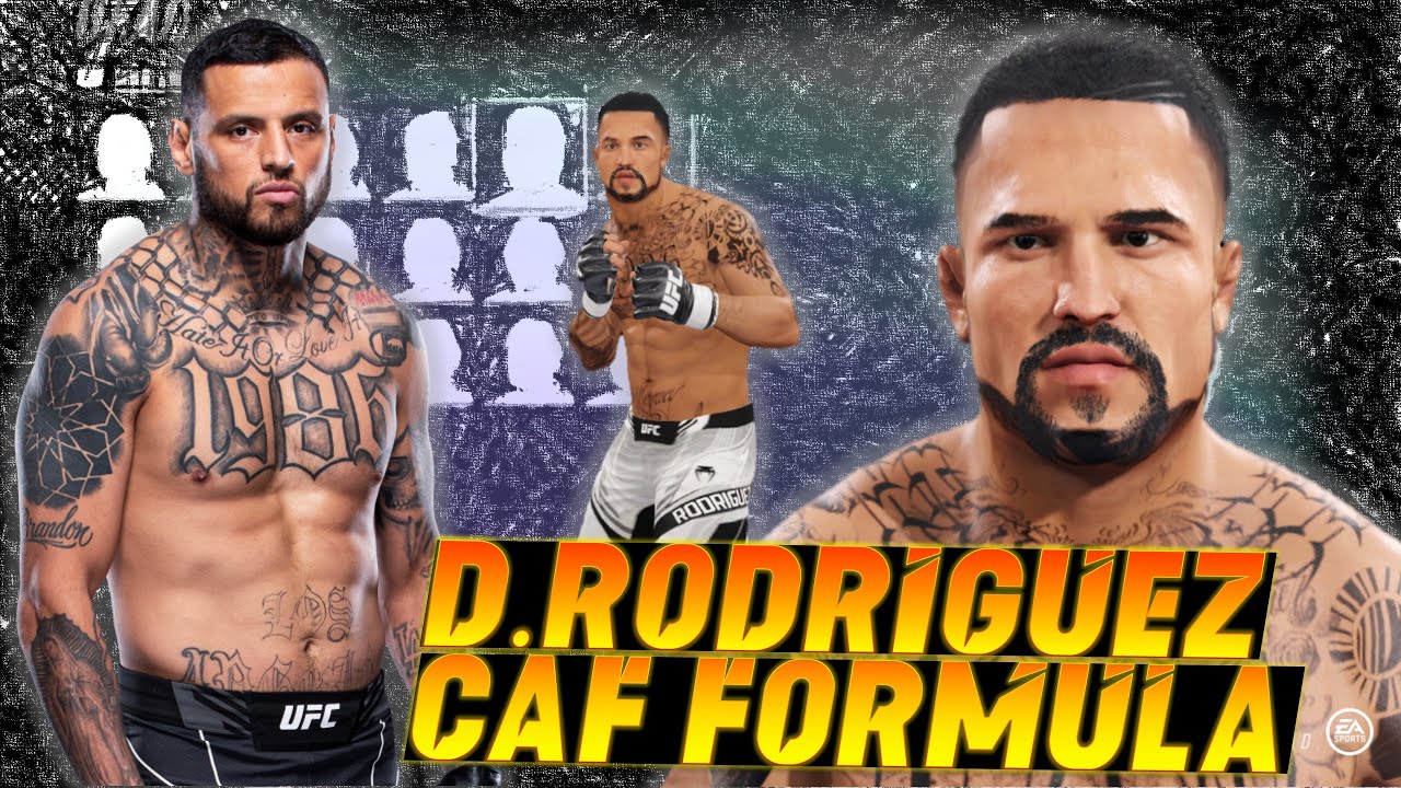 Daniel Rodriguez CAF Formula (UFC 4) - YouTube