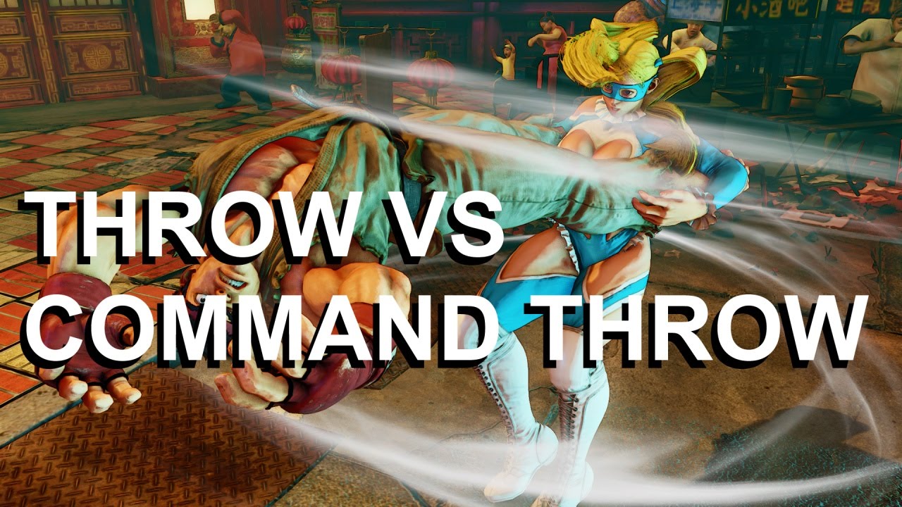 When To Use Normal Throws vs Command Throws - Street Fighter V Tutorial ...