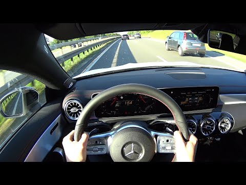 2020 Mercedes-Benz CLA 250 - short fast test drive | POV