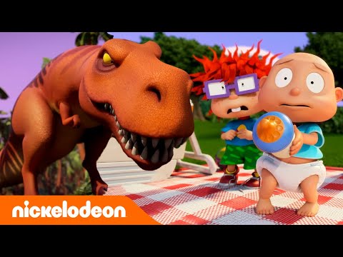 Rugrats: Os Anjinhos | Primeiros 5 minutos dos Rugrats NOVINHOS EM FOLHA! | Nickelodeon em Português