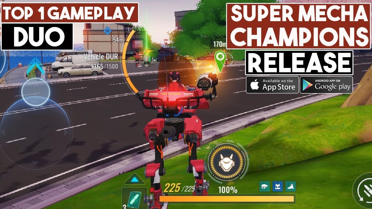 Super Mecha Champions Global Release Android / iOS Gameplay Duo Mode ...