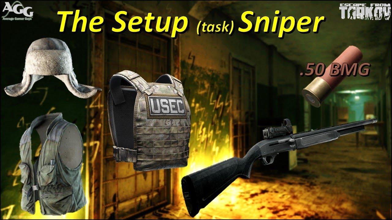 The Setup (task) Sniper [Escape from Tarkov] - YouTube