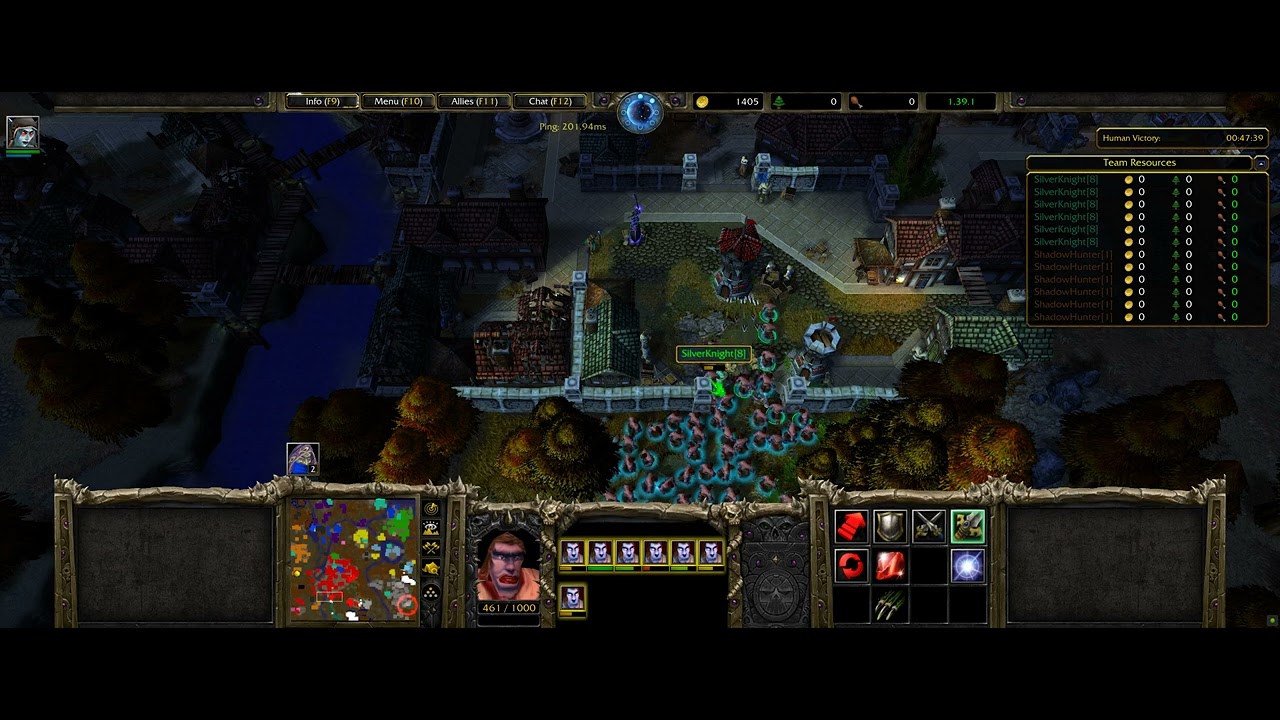 Warcraft III - Dark Ages Zombie Incursion As Zombie Dark Green #1 - YouTube