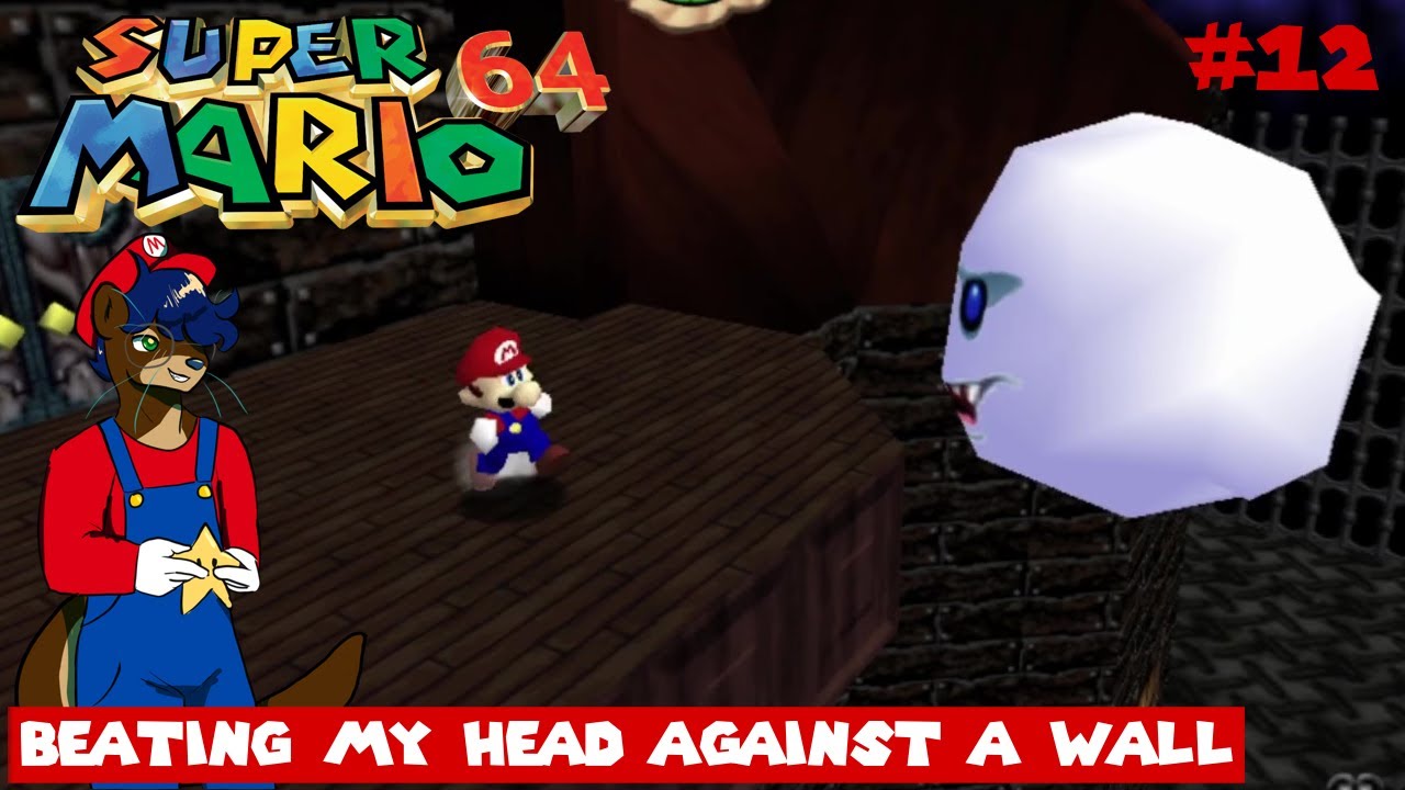 Beating my head against a wall ~ Super Mario 64 (Part 12) - YouTube