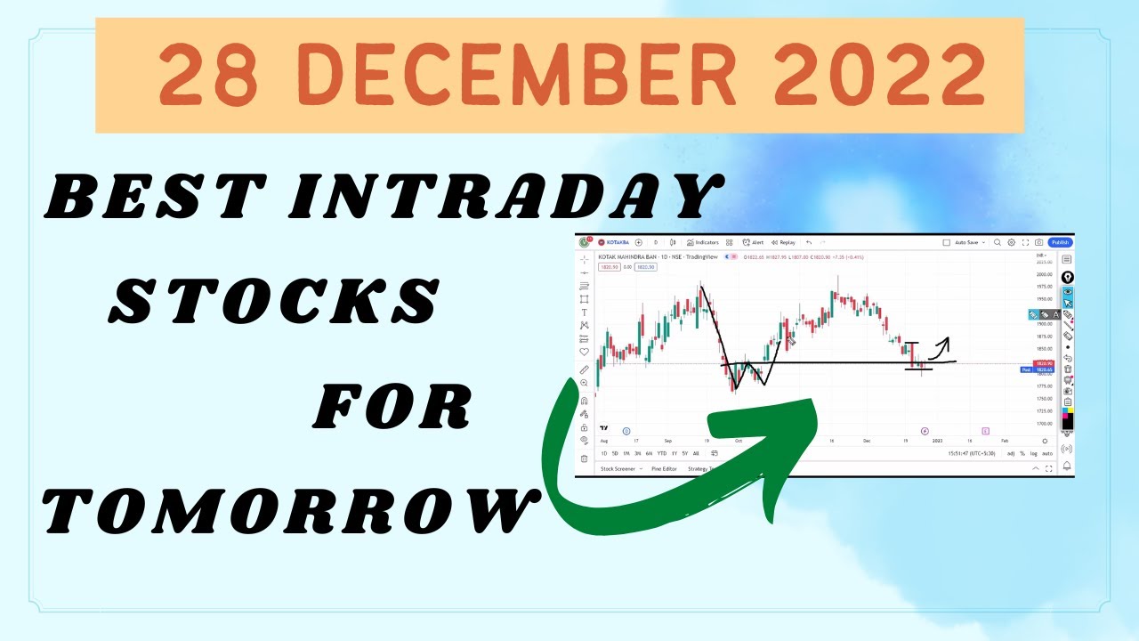 Intraday Stocks For Tomorrow 28 December 2022 | Trade With Discipline ...