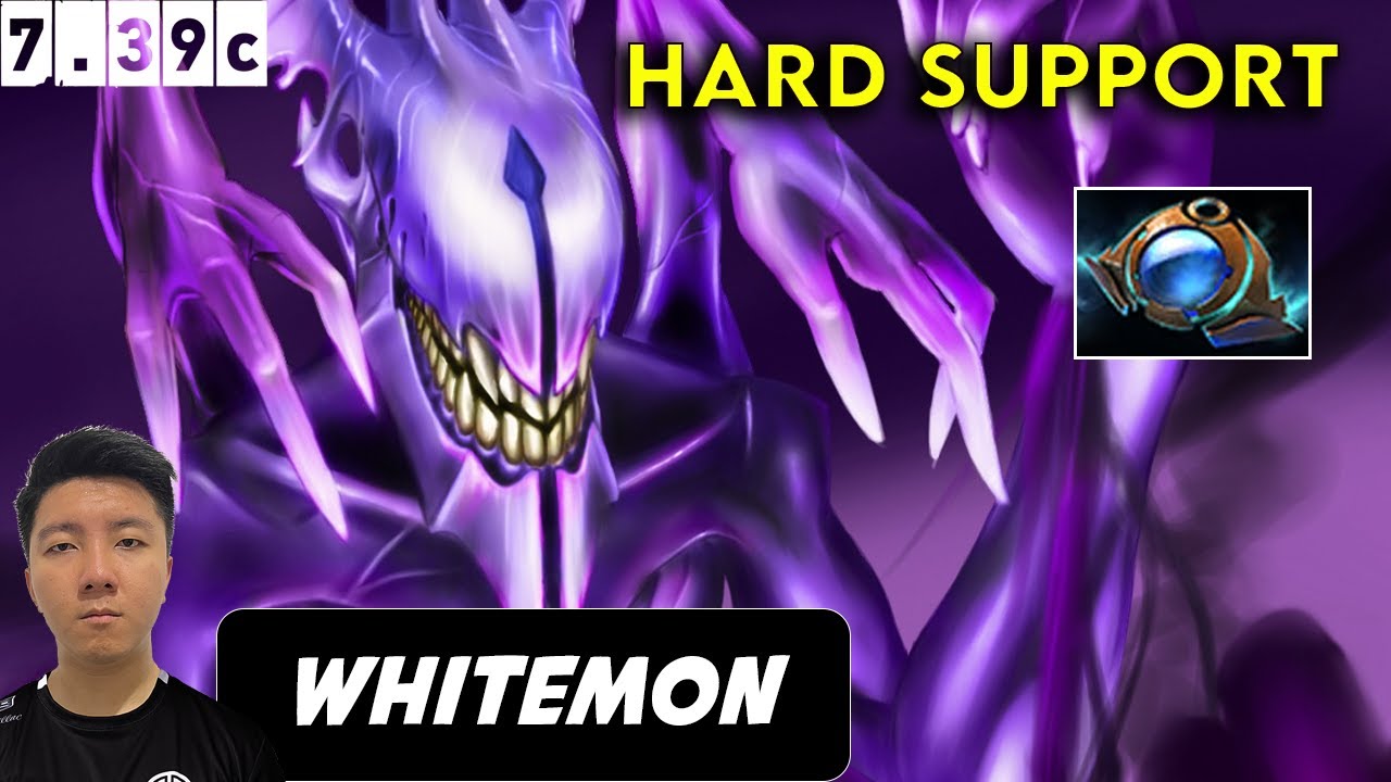 Whitemon Bane Hard Support - Dota 2 Patch 7.39c Pro gameplay Gameplay ...