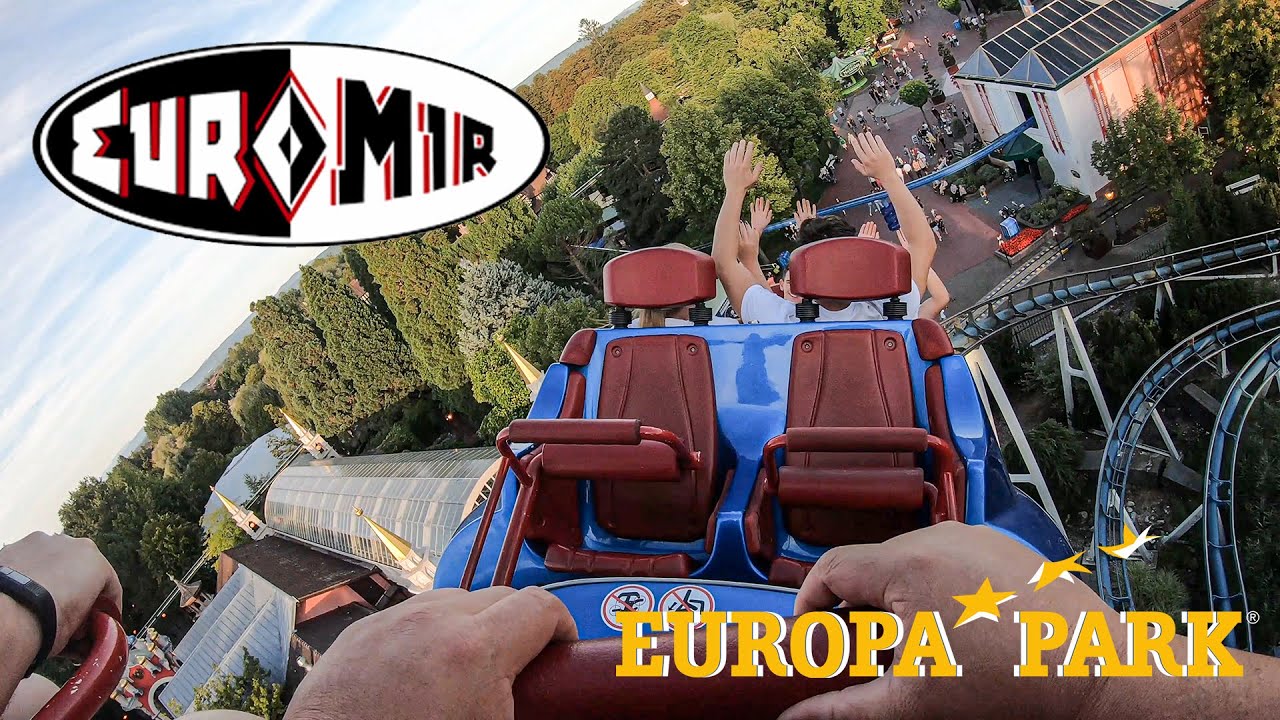 Euro Mir Roller Coaster On Ride Ultra HD 4K POV Europa Park Germany ...