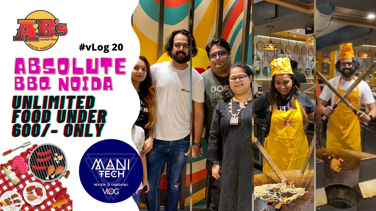 AB’s BBQ Noida, Absolute Barbecues Noida Sec 62, Unlimited food under ...
