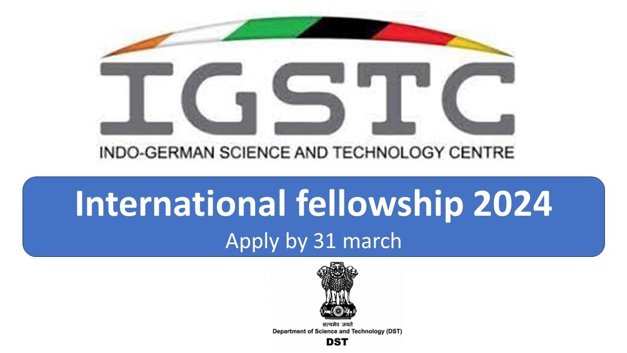 Indo-German Science & Technology Centre invites applications for IGSTC ...