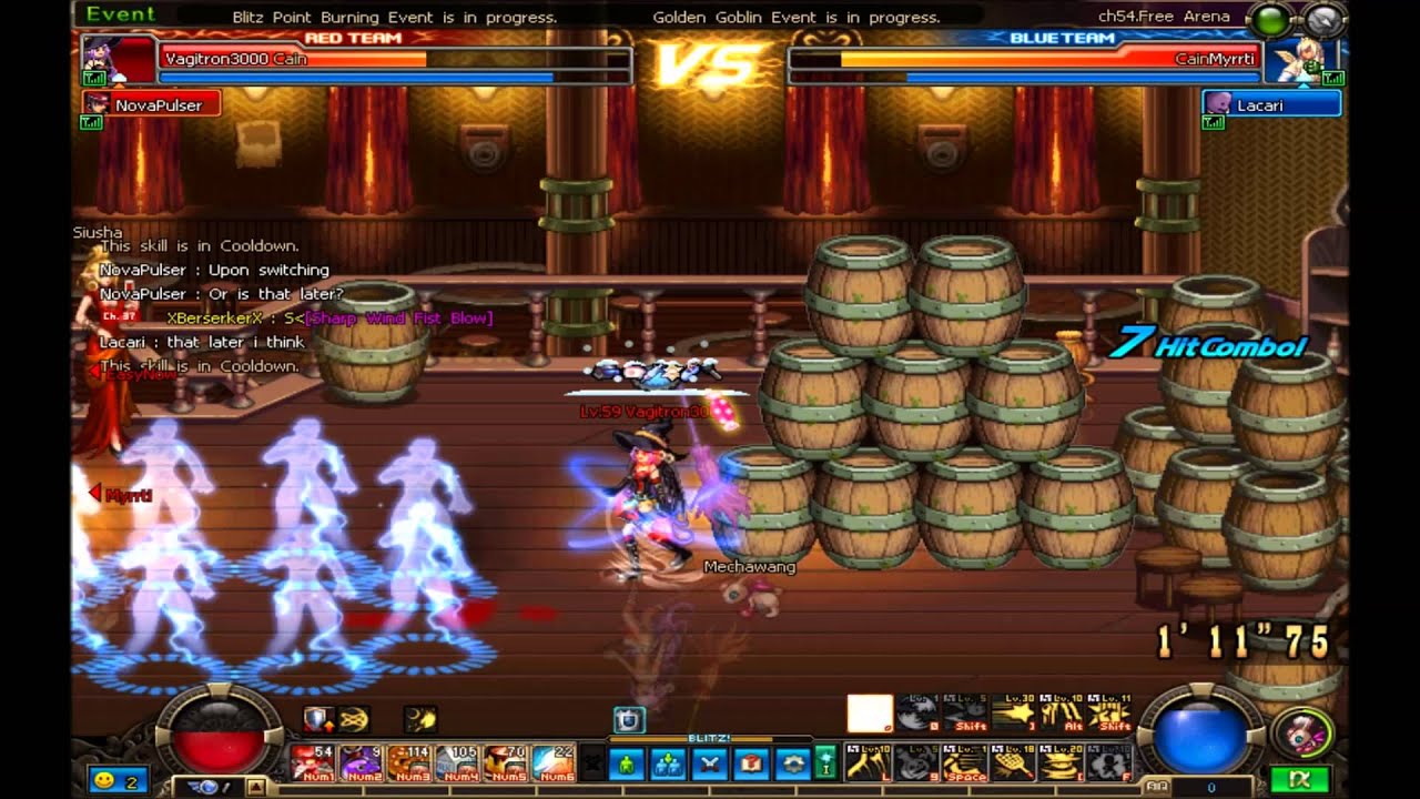 DFO Witch Combos - YouTube