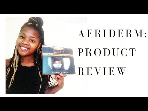 Afriderm Skincare Product Review - YouTube