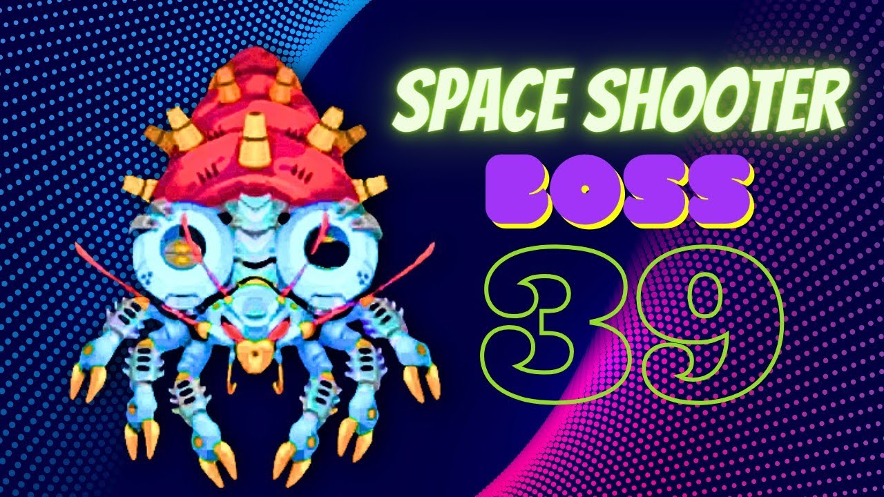 Space Shooter Galaxy Attack Boss Level 39 | Boss 39 Fight- Gameplay IOS ...