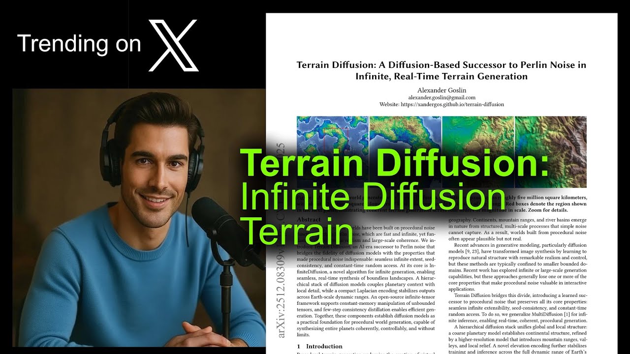 Terrain Diffusion: Infinite Diffusion Terrain - YouTube