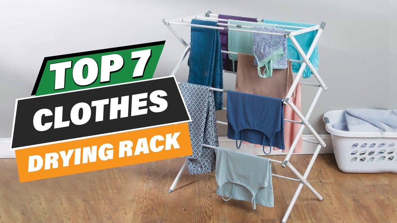 7 Best Clothes Drying Racks: Efficient Drying Solutions - YouTube