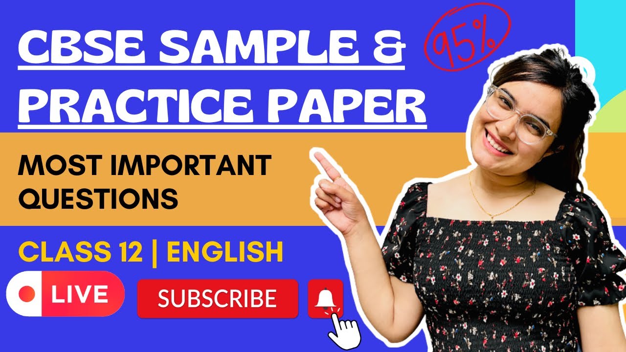 MOCK PAPER | Guess Paper Challenge | CLASS 12 | English Paper Level ...