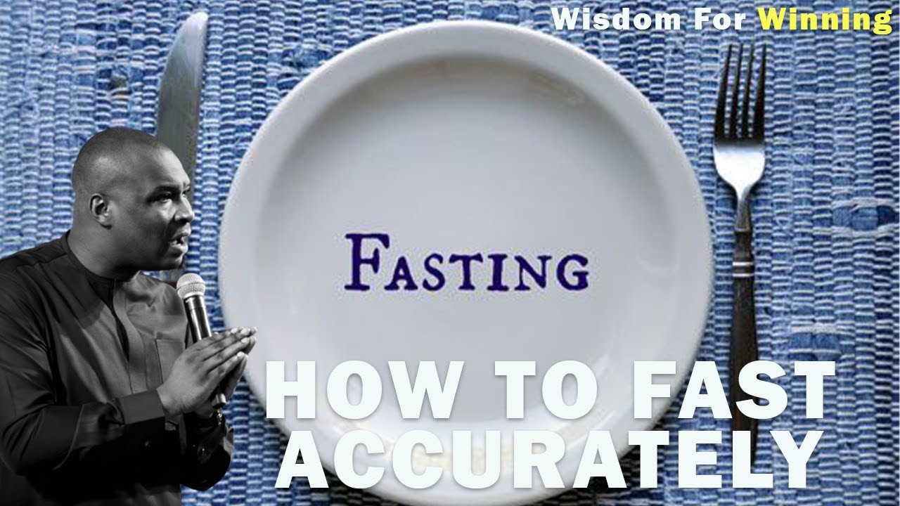 HOW TO FAST ACCURATELY | APOSTLE JOSHUA SELMAN - YouTube