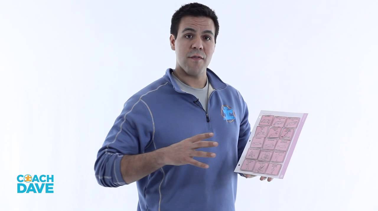 Coach Dave - Autism Exercise - Posture - YouTube