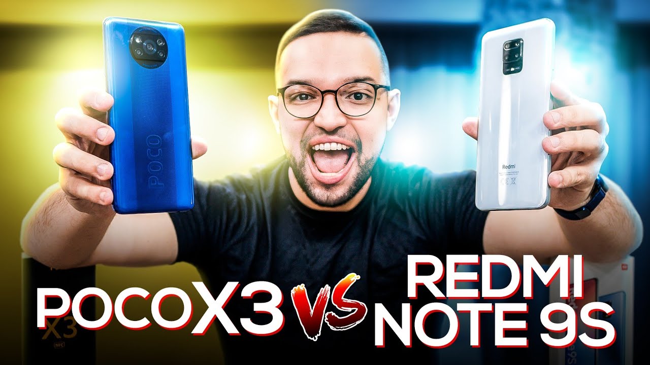 POCO X3 vs REDMI NOTE 9S | qual é o MELHOR XIAOMI custo-benefício ...