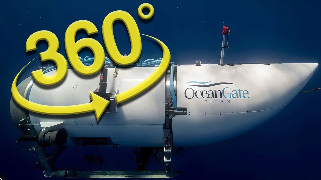 360° VR | The Titan Sub Implosion Simulation - YouTube