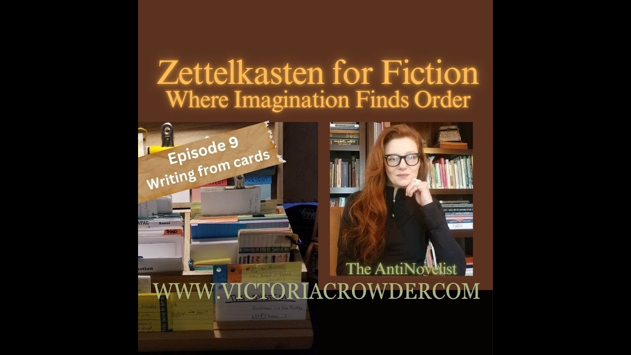 "Writing from Cards" Zettelkasten for Fiction: Where Imagination Finds ...