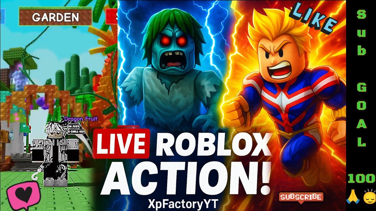 🎮 Going Live on ROBLOX! Epic Games, Chaos & Fun | XpFactoryYT - YouTube