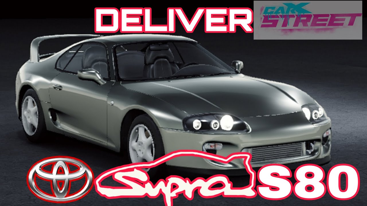 Toyota Supra S80 Car Deliver, carxstreet - YouTube