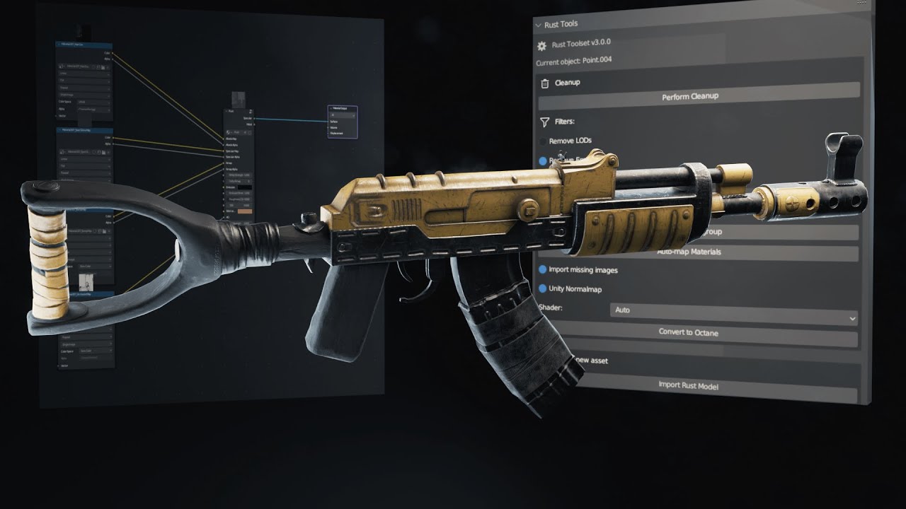 Texture Rust Models in 1 click! - YouTube