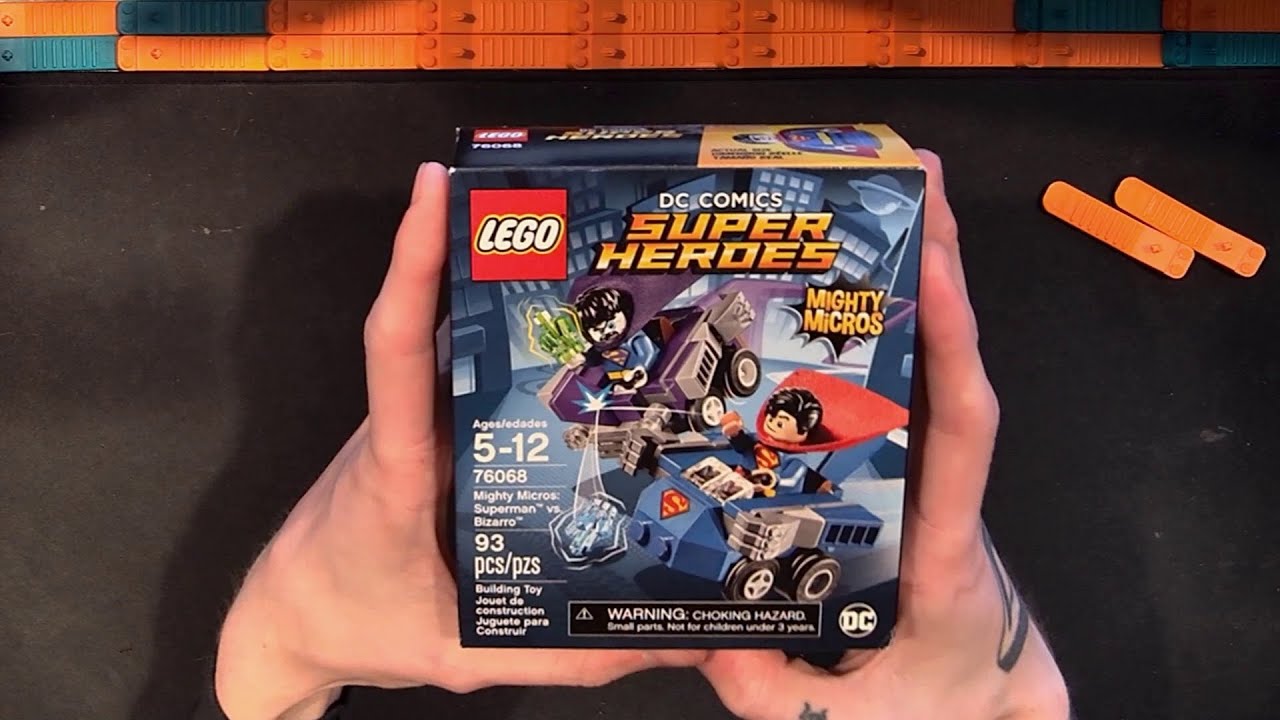 LEGO DC Super Heroes Mighty Micros: Superman Vs. Bizarro 76068 Build ...