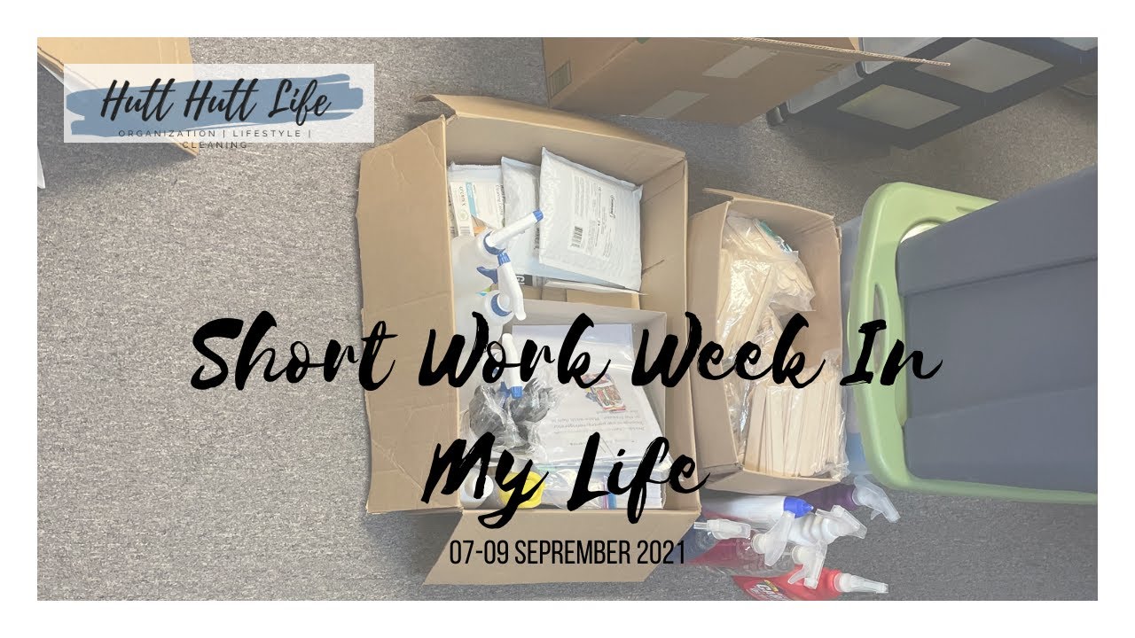 Short Work Week In My Life | September 2021 - YouTube