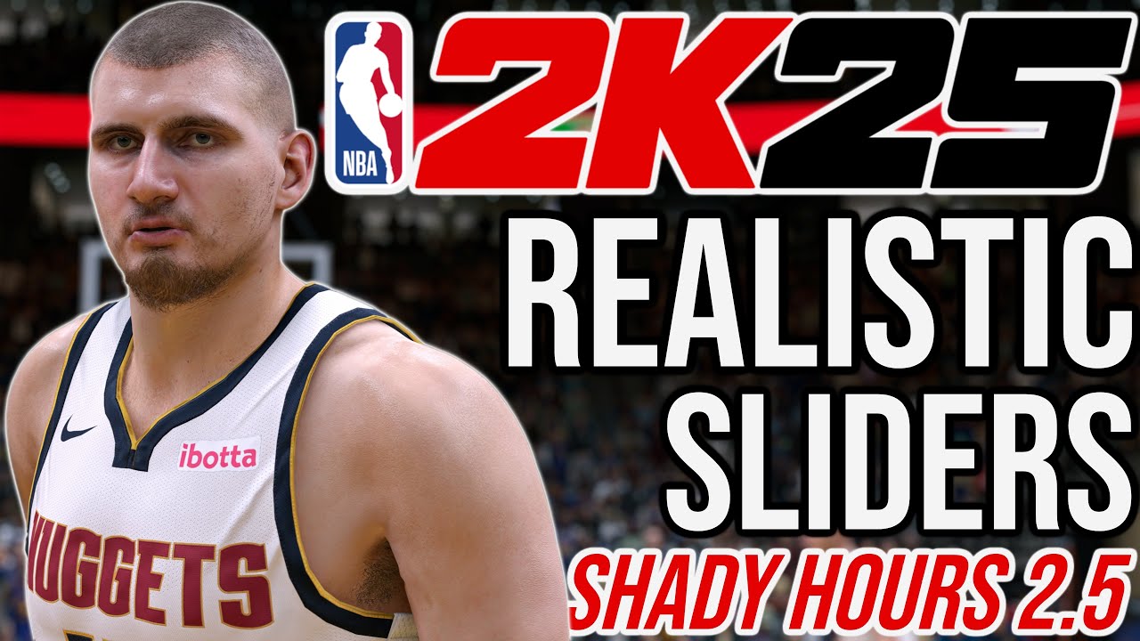 These Are NBA 2K25’s BEST Playoff Sliders! Shady Hours V2.5 + MyNBA ...