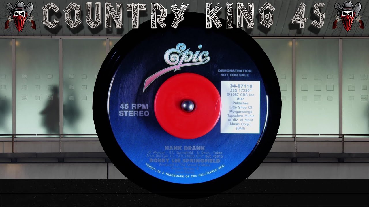 Bobby Lee Springfield - Hank Drank - YouTube