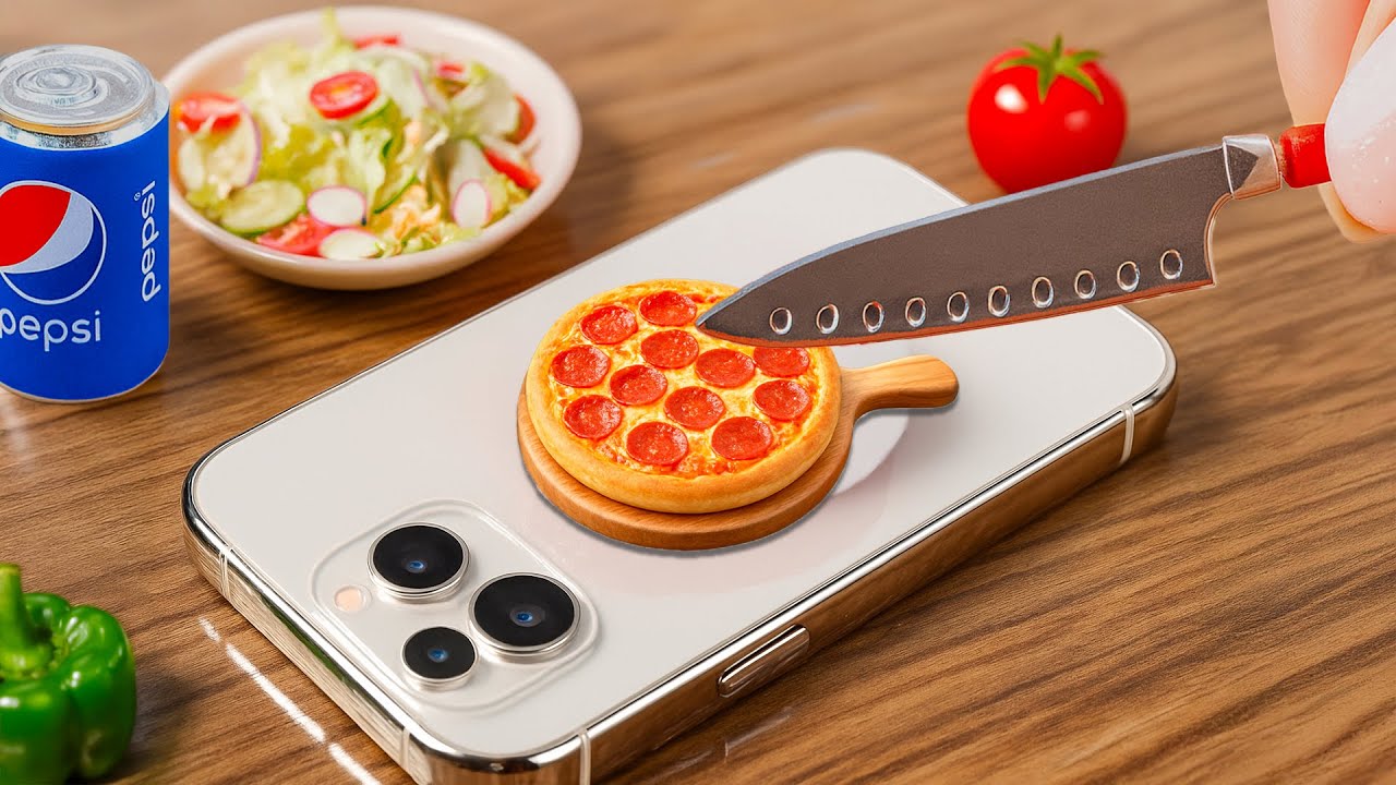 Amazing Miniature 🍕 Pepperoni Pizza | How to Make The World’s Best ...