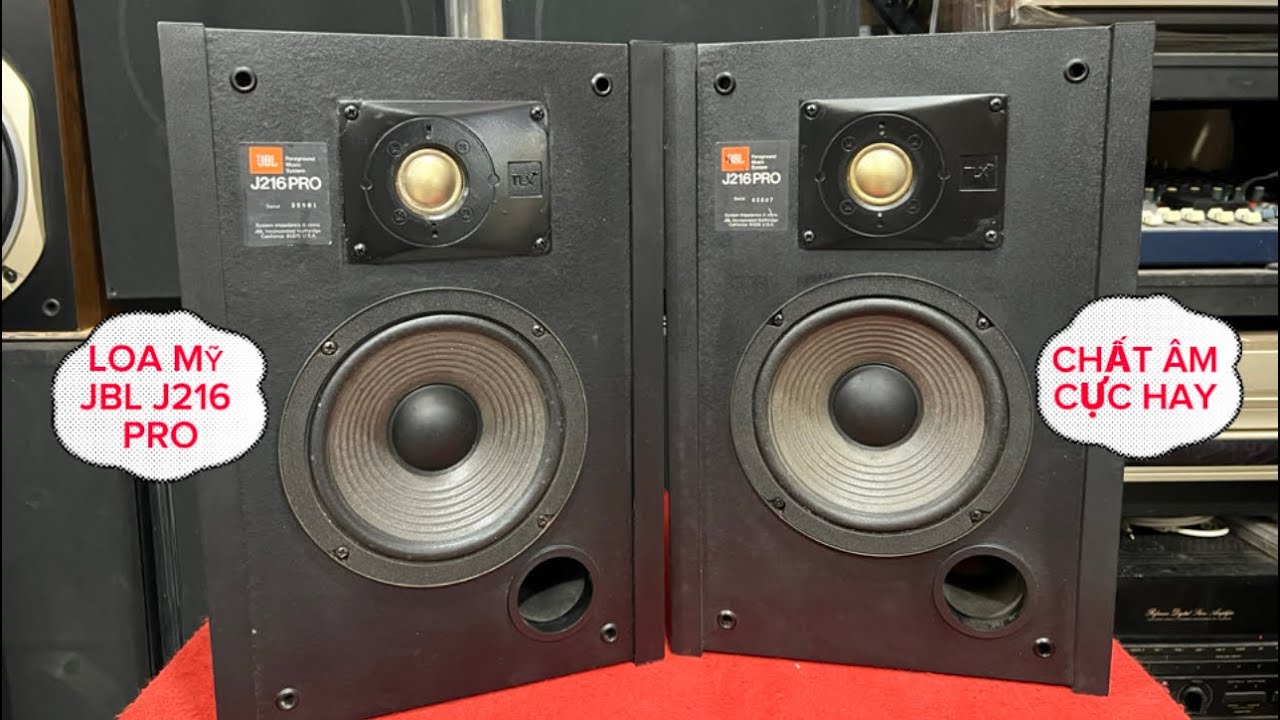 (ĐÃ BÁN)LOA MỸ JBL J216 PRO (KHÔNG Ê CĂNG)CHẤT ÂM CỰC HAY/GIÁ:2TR5/ĐT ...
