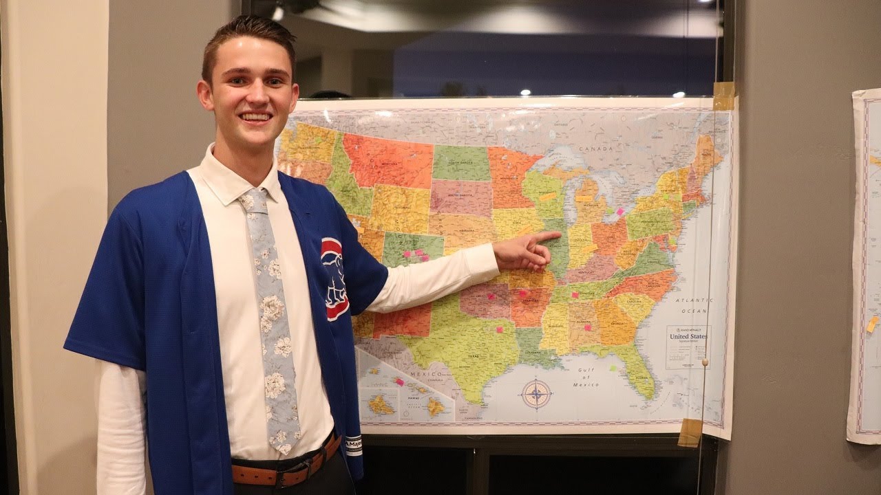 Cooper Christensen's Mission Call Opening - YouTube