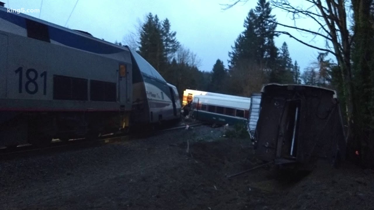 WSDOT representative talks about the traffic impact of the Amtrak ...